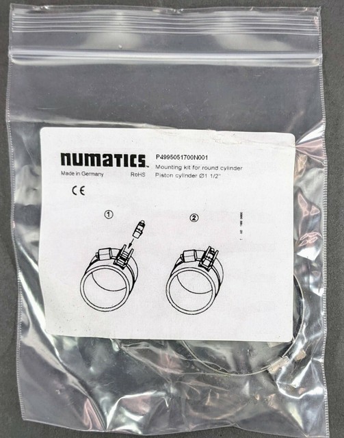 Numatics Mounting Kit for Round Cylinder Piston Cylinder 1 1/2 ...
