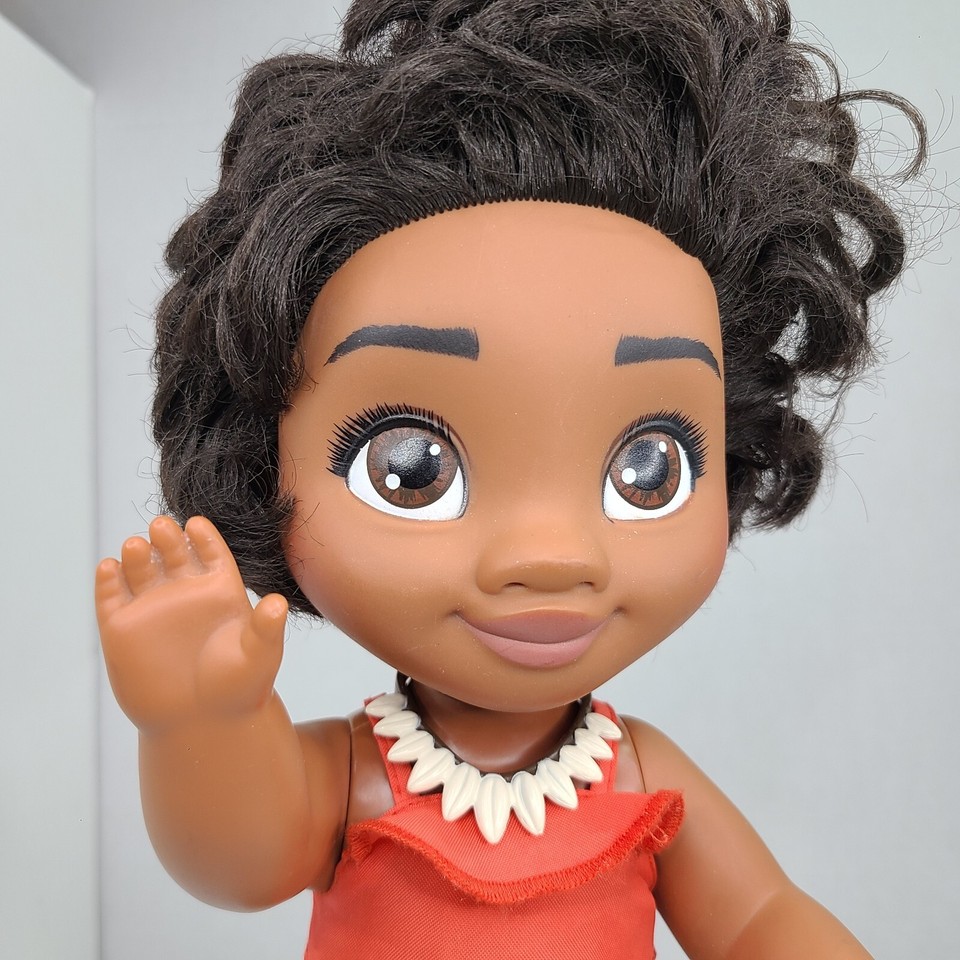 Disney's Moana Baby Moana Young Princess Doll Ethnic Baby Dolls African ...