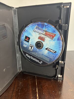 WWE SMACKDOWN vs RAW 2008 FEATURING ECW Playstation 2 PS2 Video Game ...