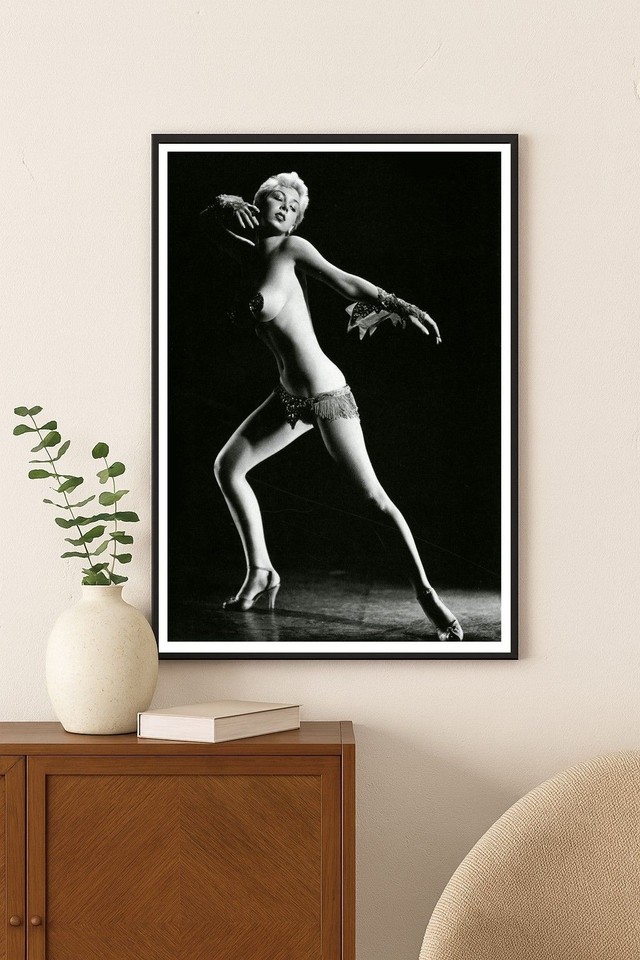 Vintage Dancer Poster - Retro Glamour Art Print 24x36 🖤 Hi-Res💎 | eBay