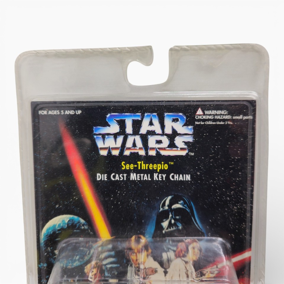 Star Wars See-Threepio C3PO Die Cast Metal Key Chain Item 3110 NOS ...