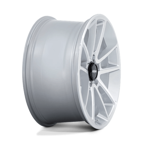 21x10.5 Rotiform R192 BTL Gloss Silver With Machined Face Wheel 5x112 ...