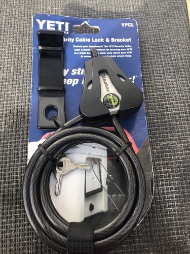 YETI Security Cable Lock and Bracket for Tundra Coolers | eBay