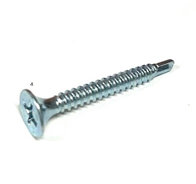 STEEL STUD DYWALL SCREWS 1-1/4" X #6 SELF DRILLING/TAPPING FOR METAL 20 ...