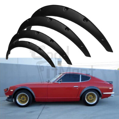 4pcs PP 50mm/90mm Fender Flares Wide Body Wheel Arch For Datsun 240Z ...