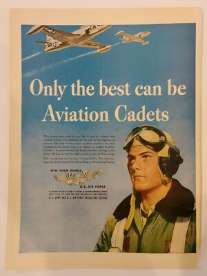 US Air force Recruitment print ad. Original piece. | eBay