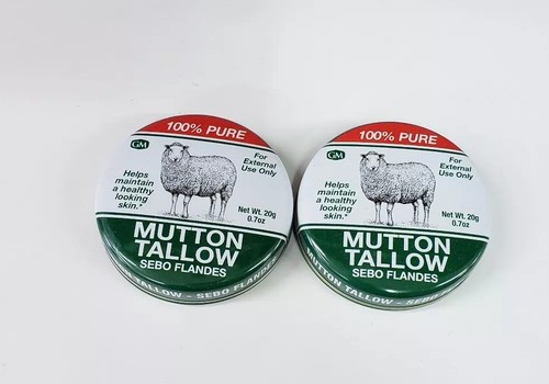 CEBO DE CARNERO GERMA BRAND 2Pcs 100% PURE MUTTON TALLOW/ SEBO FLANDE ...