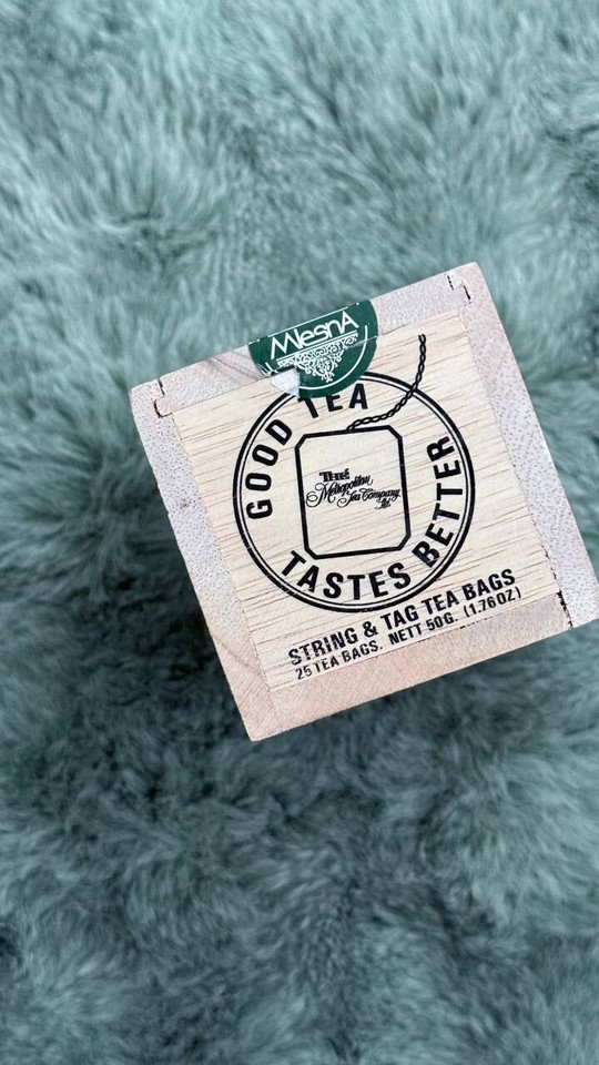 Vintage-Inspired Tea Boxes – Strawberry Green Tea – Wooden Storage ...