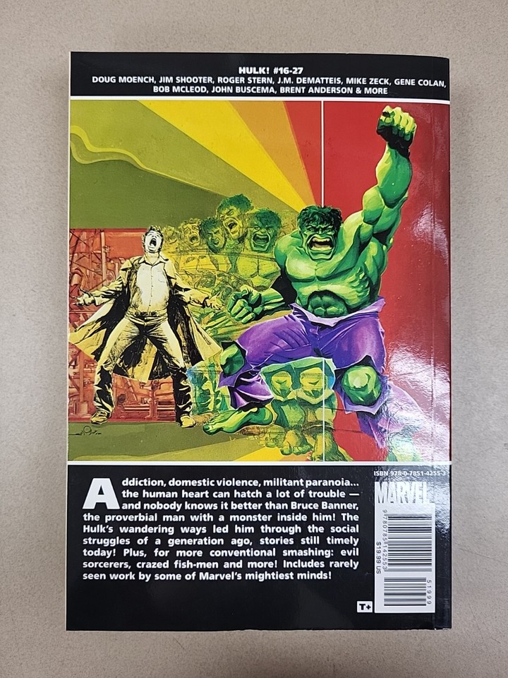Marvel Essential: The Rampaging Hulk Vol. 2 (Softcover, Marvel, 2010 ...