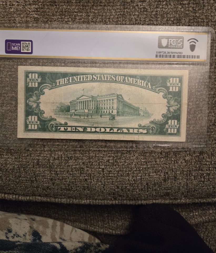 🌟1928A $10 FRN Chicago PCGS30- Gold on Demand - Rare Star Note 🌟🌟#7 LOW ...