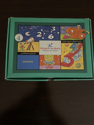Hooked on Math Level 4 Master The Facts Unused Great Shape Sealed Items ...