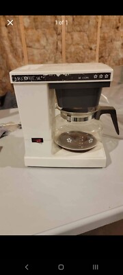 Vintage Mr. Coffee SR-10 10-Cup Automatic Brewing White Coffee Maker | eBay
