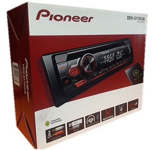 Pioneer DEH-S1150UB Car CD Player 200w Stereo AM FM Radio MP3 USB Aux & Remote | eBay