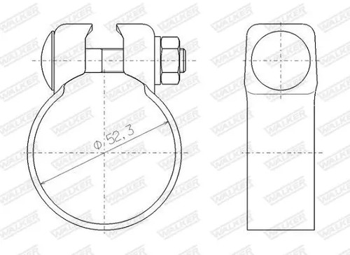 Vite testata cilindri 81988 WALKER per BMW MERCEDES-BENZ FORD OPEL VW ...
