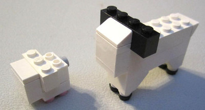 Lego Lamb - Retired - 2013 (32 pieces) #40064 | eBay