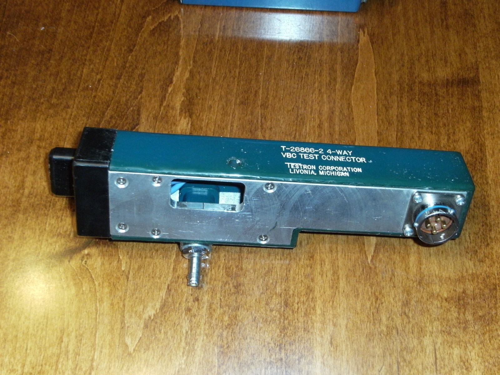 TESTRON CORP T-26866-2 Hand-Held 4-Way VBC Tester Connector 31-051 ...