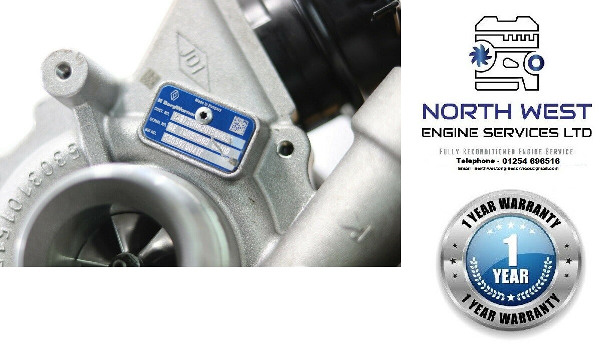 Reconditioned Turbocharger for Renault Master 2.3 (2016-) 53039700417 ...