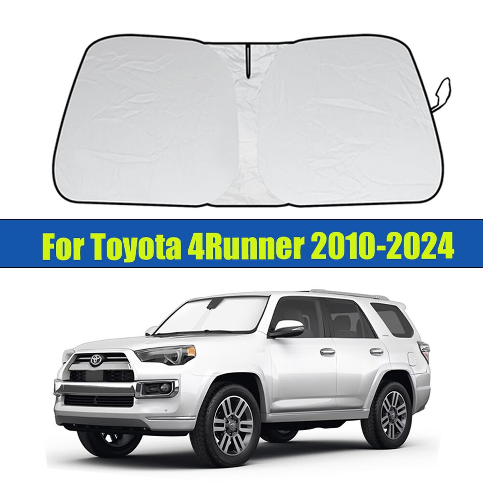 For 2010-2025 Toyota 4Runner Car Front Windshield Sun Shade Reflective ...