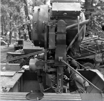 WW2 WWII Photo German Uhu "Owl" 60cm IR Searchlight World War Two ...