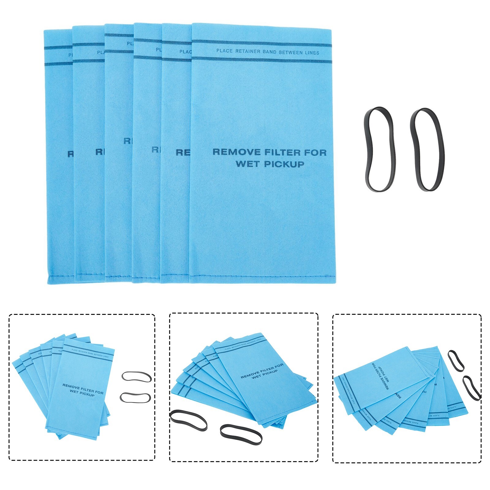 WS01025F2 Wet/Dry Filter Bag For MultiFit VF2000 Work-shop Fit 2.5 ...