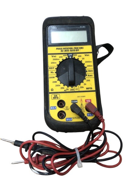 Ideal 61-361 3 Phase Contractor-Grade Digital Multimeter for sale ...