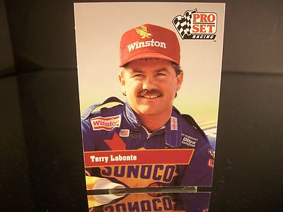 Rare Terry Labonte #94 Sunoco Pro Set Racing 1991 Card #80 | eBay