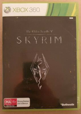 The Elder Scrolls V: Skyrim + Map (Xbox 360, 2011) | eBay Australia