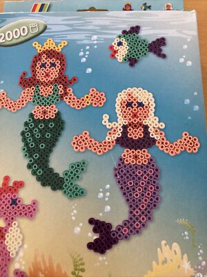 Melting Beads Hama Beads Mermaids Craft Set | 2000 Fuse Beads With ...