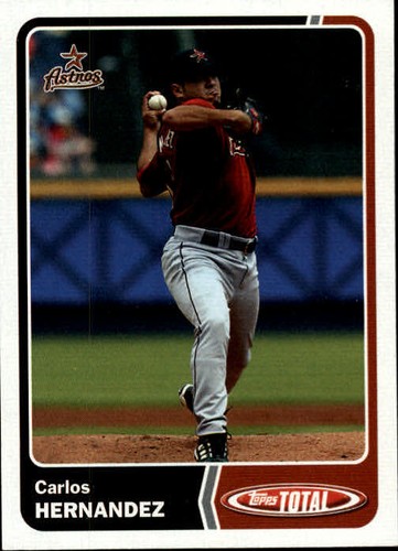 2003 Topps Total Baseball Card #167 Carlos Hernandez | eBay