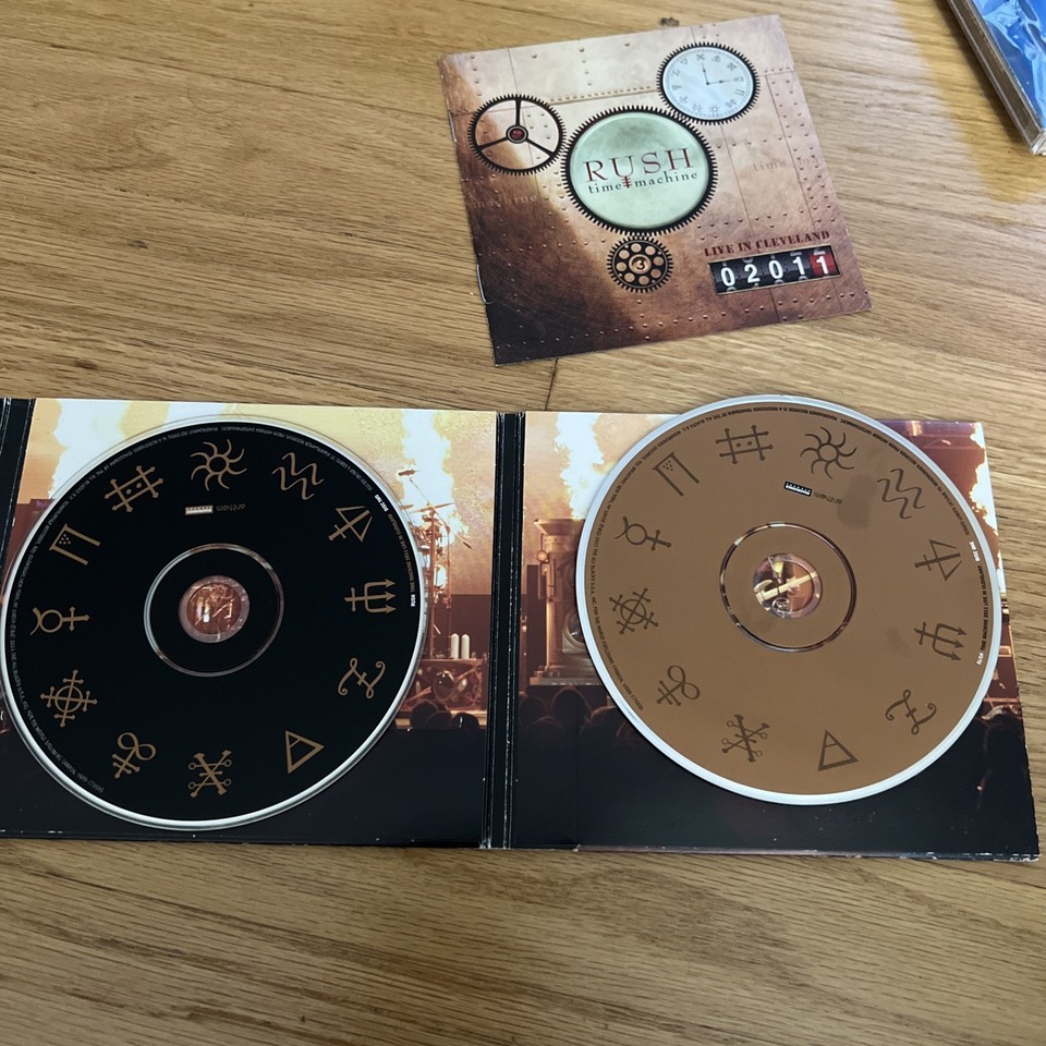 Rush - Time Machine 2011: Live In Cleveland 2 CD Set 16861766559 | eBay UK