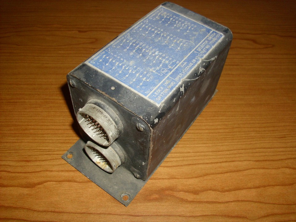 Ledex Aircraft Selector Switch 172962-001 | eBay