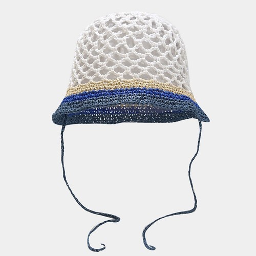 Fashion Womens Ladys Bucket Hats Handmark Woven Hollow Straw Hat Shade ...