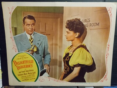 Lobby Card 1945 DELIGHTFULLY DANGEROUS Ralph Bellamy Ruth Tobey | eBay