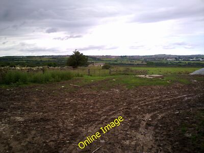 Photo 6x4 View North from the top of Outputs Lane Knitsley The old farm ...