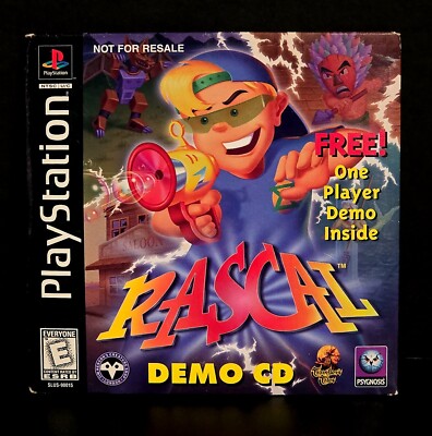 Rascal Demo Disc PlayStation 1 PS1 Excellent Condition | eBay