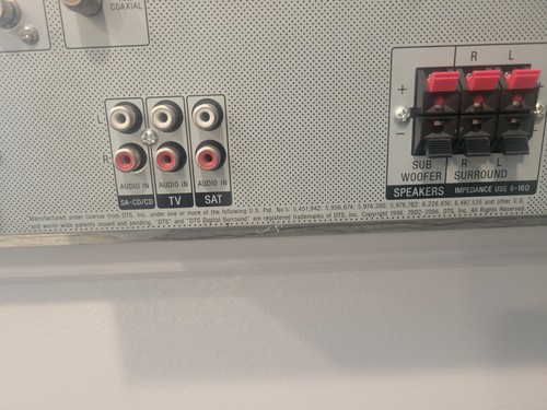 Sony STR K790 5.1 Channel 100 Watt Receiver Digital Audio Control ...