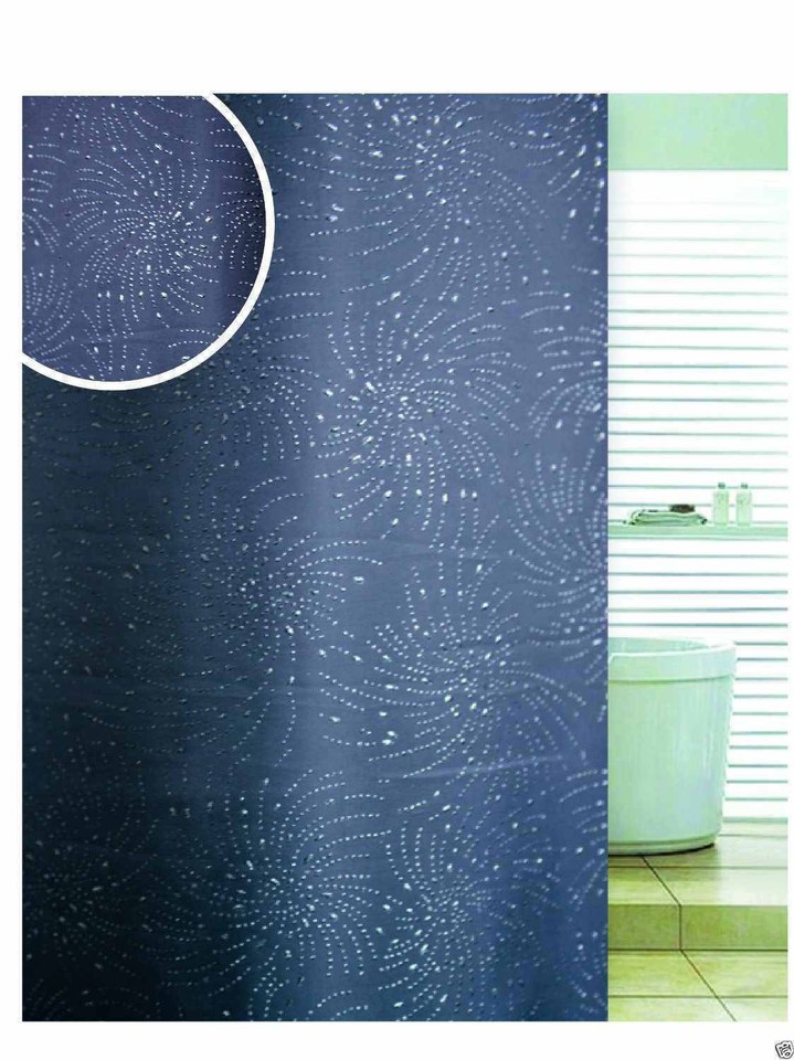 LUXURY DIAMANTE WOODEN MDF WC TOILET SEAT OR SHOWER CURTAIN WITH HOOKS ...