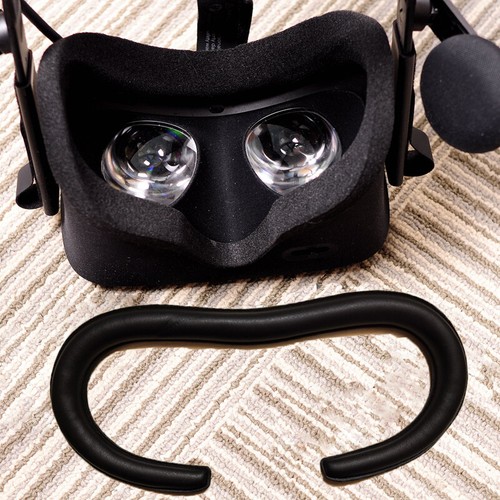 PU VR Game Eye Pads Face Masks Foam Liner Cover Mat for Oculus Rift CV1 ...