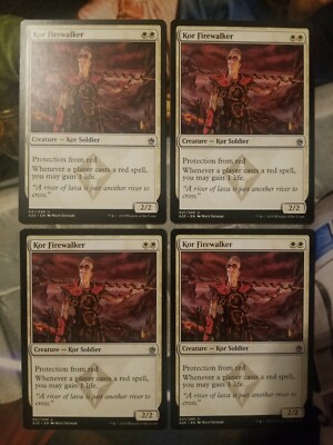 Kor Firewalker 4x *$10 Off Every $35 Sale!* Magic MTG Card - M25 | eBay
