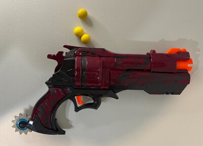 CUSTOM Overwatch McCree Revolver Blaster W/ AMMO Nerf Rival | eBay