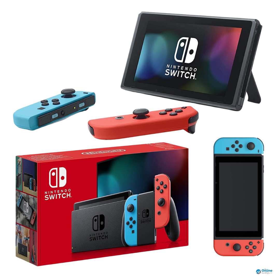 Nintendo Switch Console 32gb Neon Red/Blue Latest Model Nintendo Switch ...