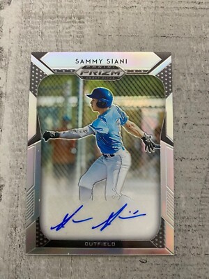 Sammy Siani 2019 Panini Prizm Draft Picks #53 AUtograph | eBay