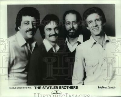 1983 Press Photo The Statler Brothers: Harold, Jimmy, Don, Phil ...