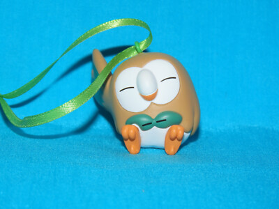 Sleeping Rowlet Christmas Tree Pokemon Ornament Figure | eBay