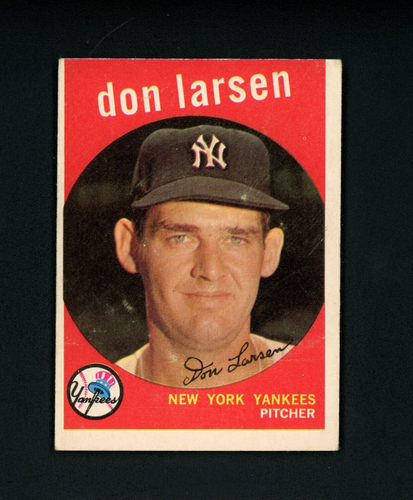 Don Larsen 1959 Topps - NY Yankees #205 VG-EX | eBay