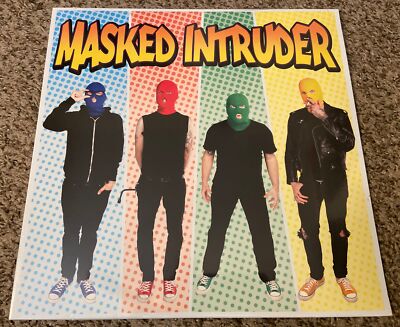 MASKED INTRUDER s/t LP White /1500 RSD Record Store Day Black Friday ...