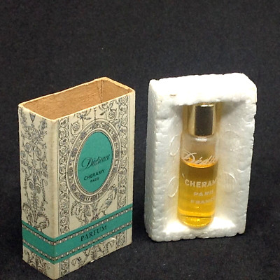 CHERAMY DEDICACE Parfum 40 mm miniature Vintage assez rare avec sa ...