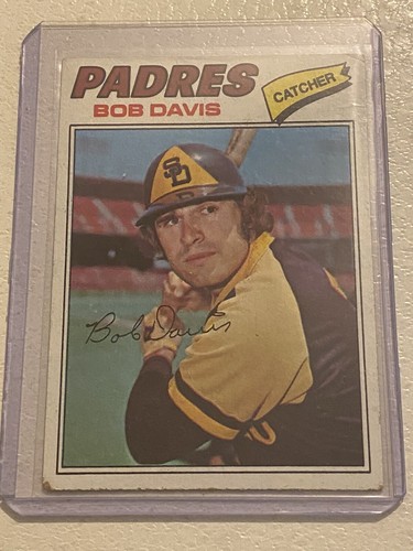 1977 Topps Baseball - #78 Bob Davis San Diego Padres | eBay