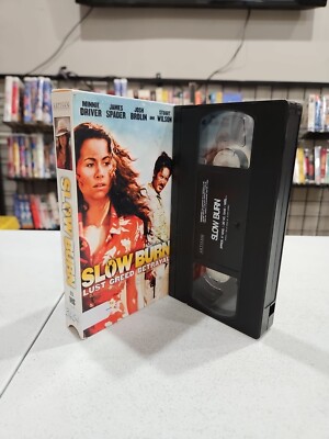 Slow Burn VHS VCR Video Tape Used Movie Josh Brolin 🇺🇸 BUY 5 GET 5 FREE ...
