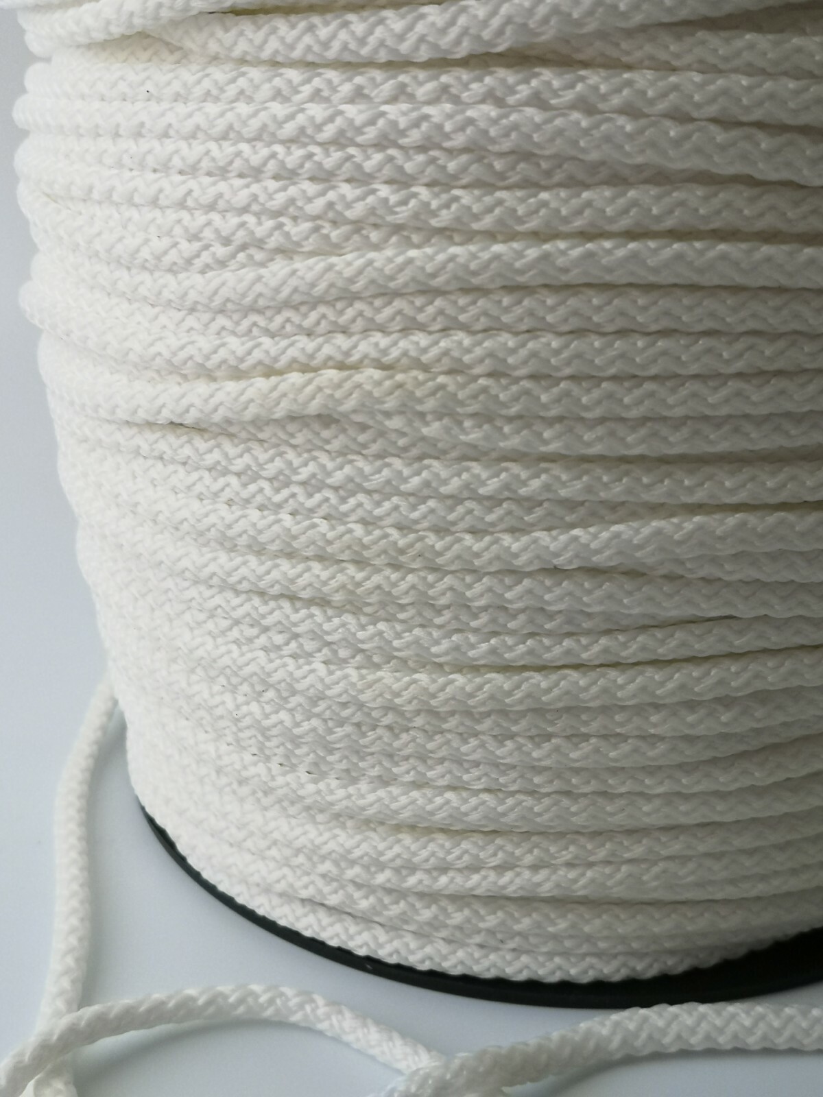 White Cord String Rope 3mm 5mm Drawstring Strong Crochet Trimmings ...